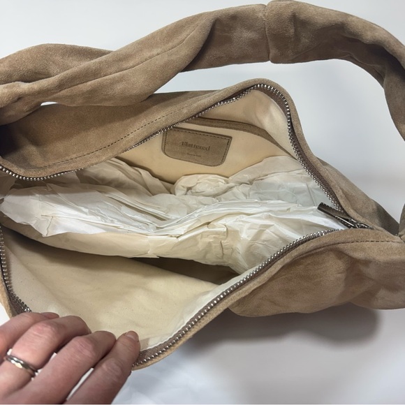 Flattered | Bags | Flattered Alva Shoulder Bag Suede Sand | Poshmark